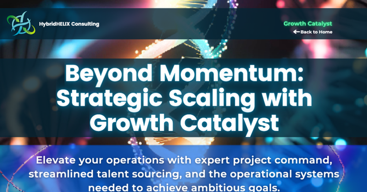 Growth Catalyst | Visionary Success Services